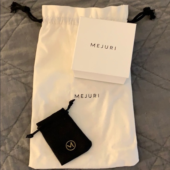 Mejuri | Accessories | Mejuri Jewelry Bags And Box | Poshmark